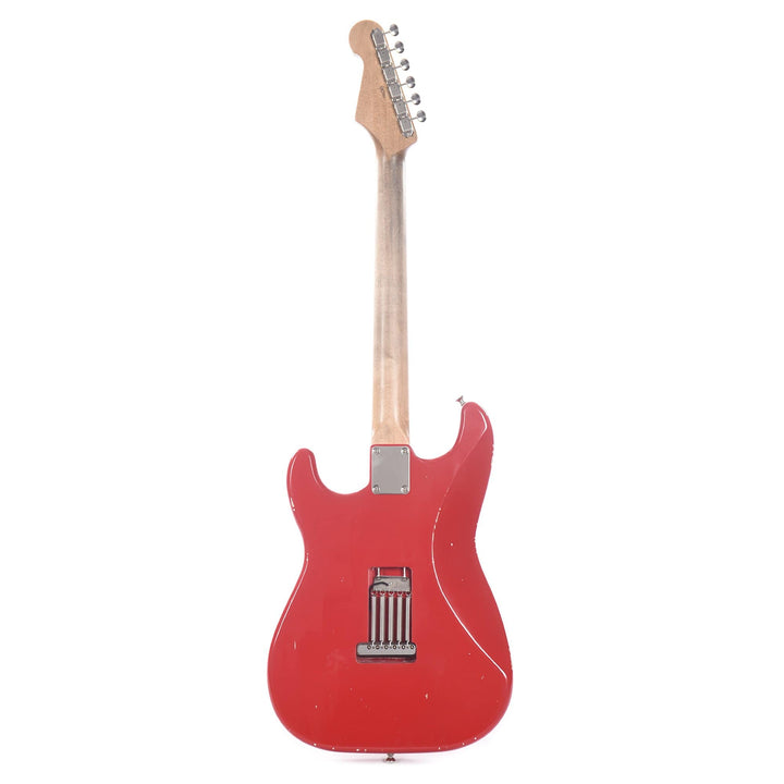 Waterslide S-Style Coodercaster Dakota Red w/Mojo Lap Steel & Gold Foi ...