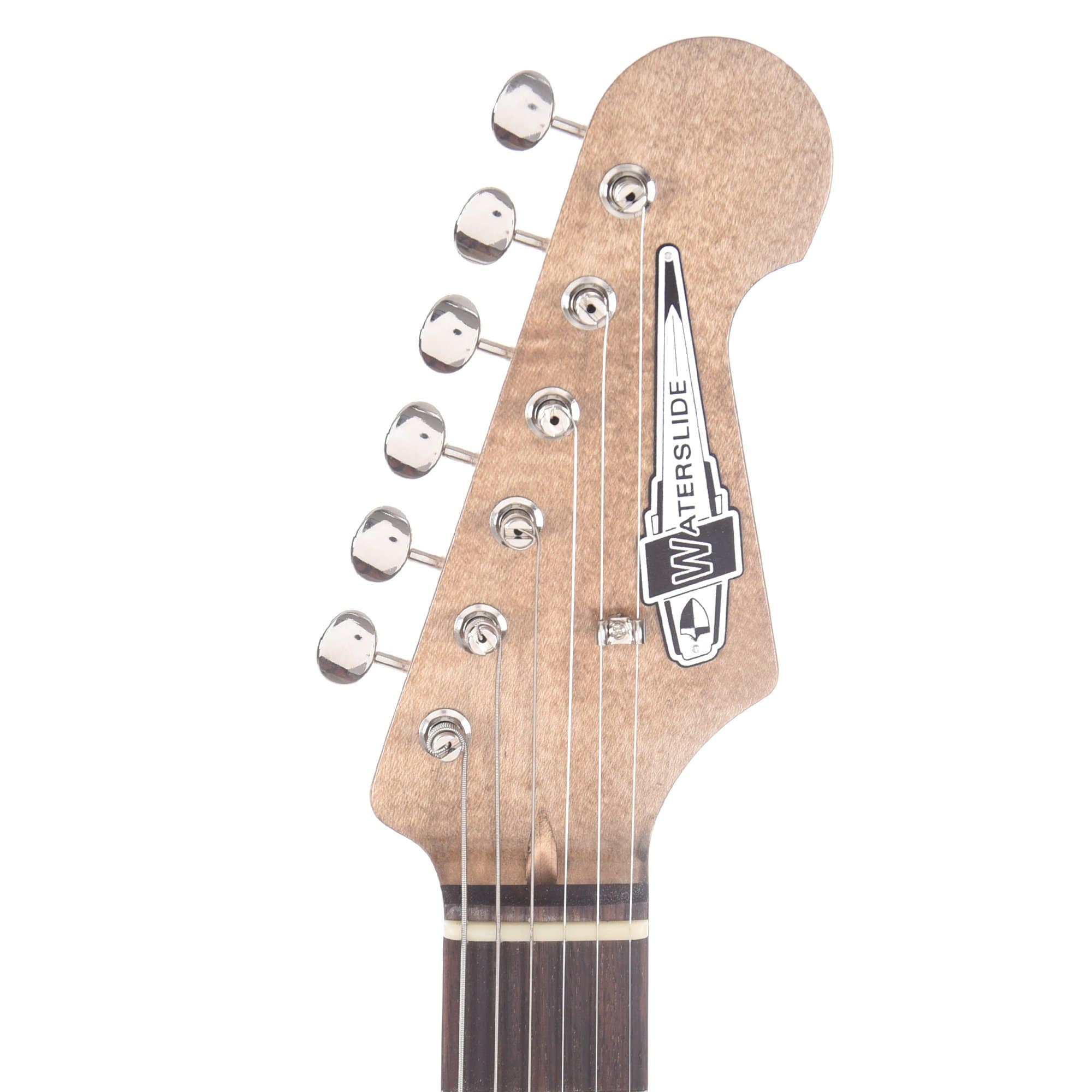 Waterslide S-Style Coodercaster White Blonde w/Mojo Lap Steel & Gold F ...