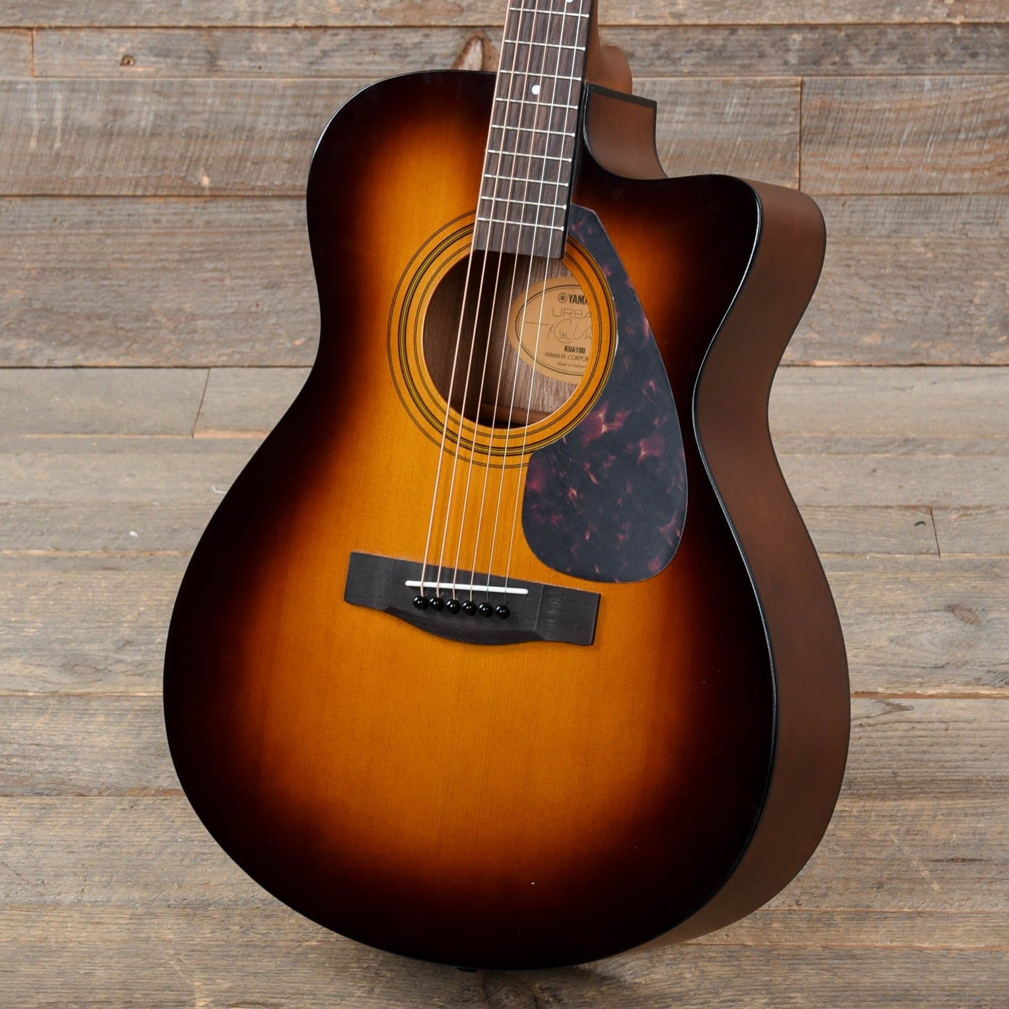 Yamaha KUA100 Keith Urban Concert Acoustic Tobacco Brown Sunburst ...