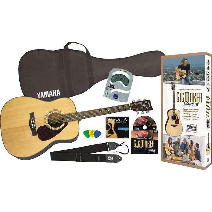 Yamaha GigMaker Standard Acoustic Package w/F325 Guitar Natural ...