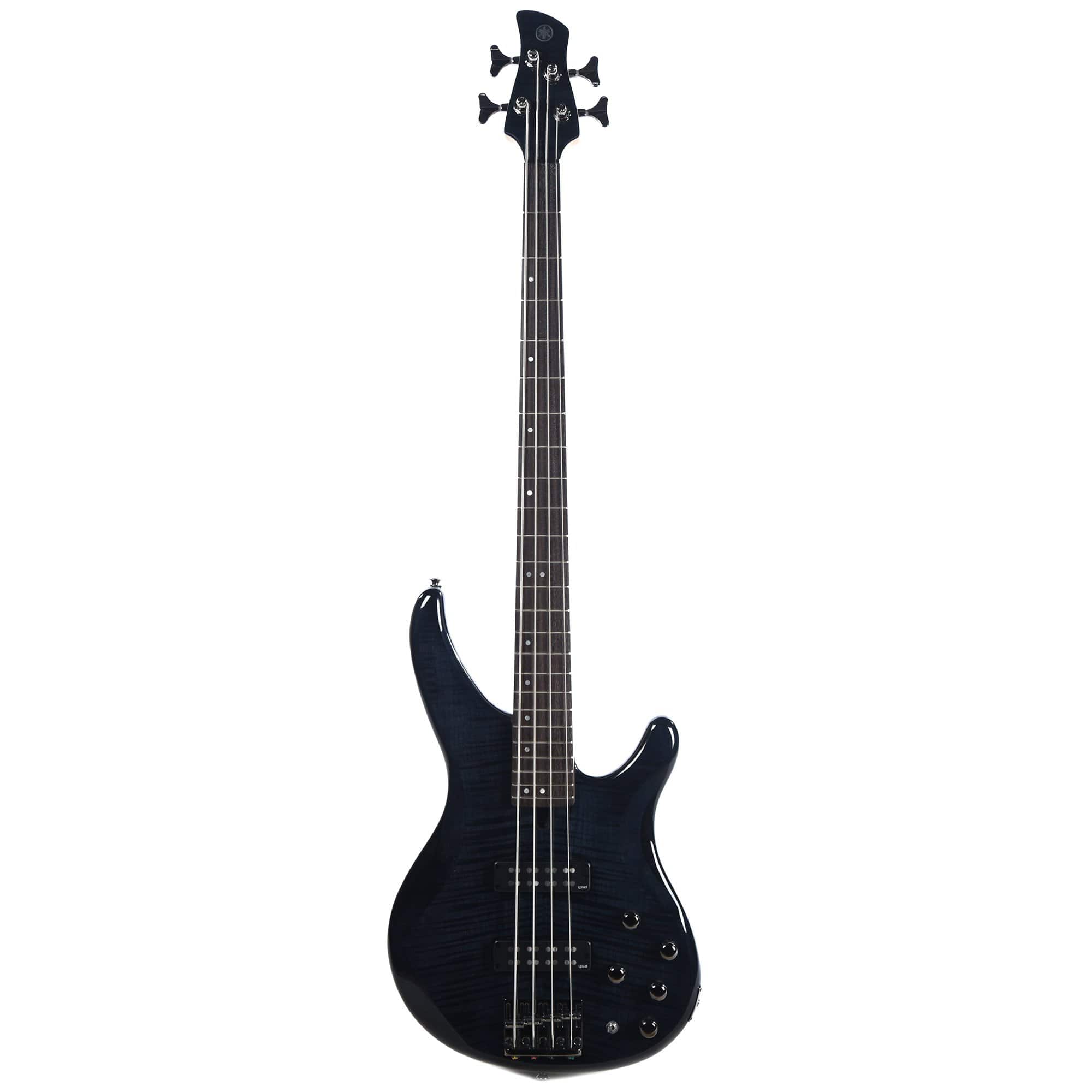 Yamaha TRBX604FM 4-String Bass Trans Black w/Flame Maple Top – Chicago ...