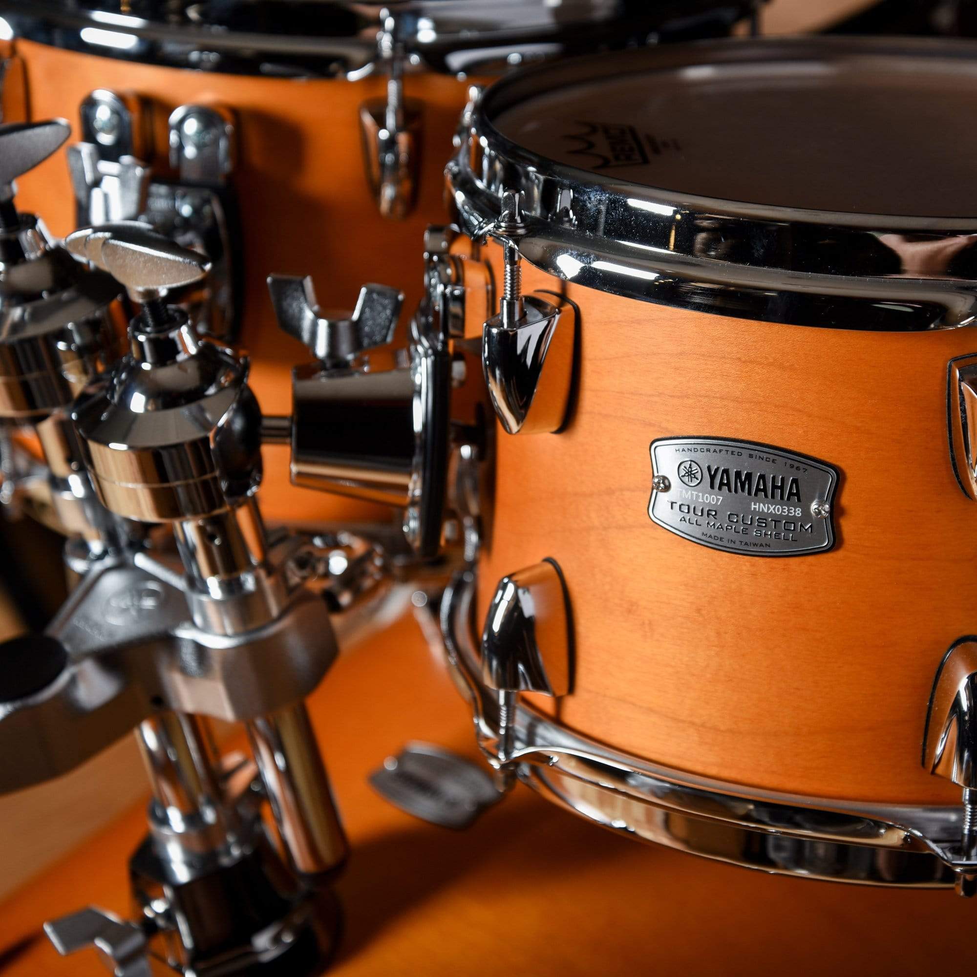 Yamaha Tour Custom 10/12/16/22 4pc. Drum Kit Caramel Satin – Chicago ...
