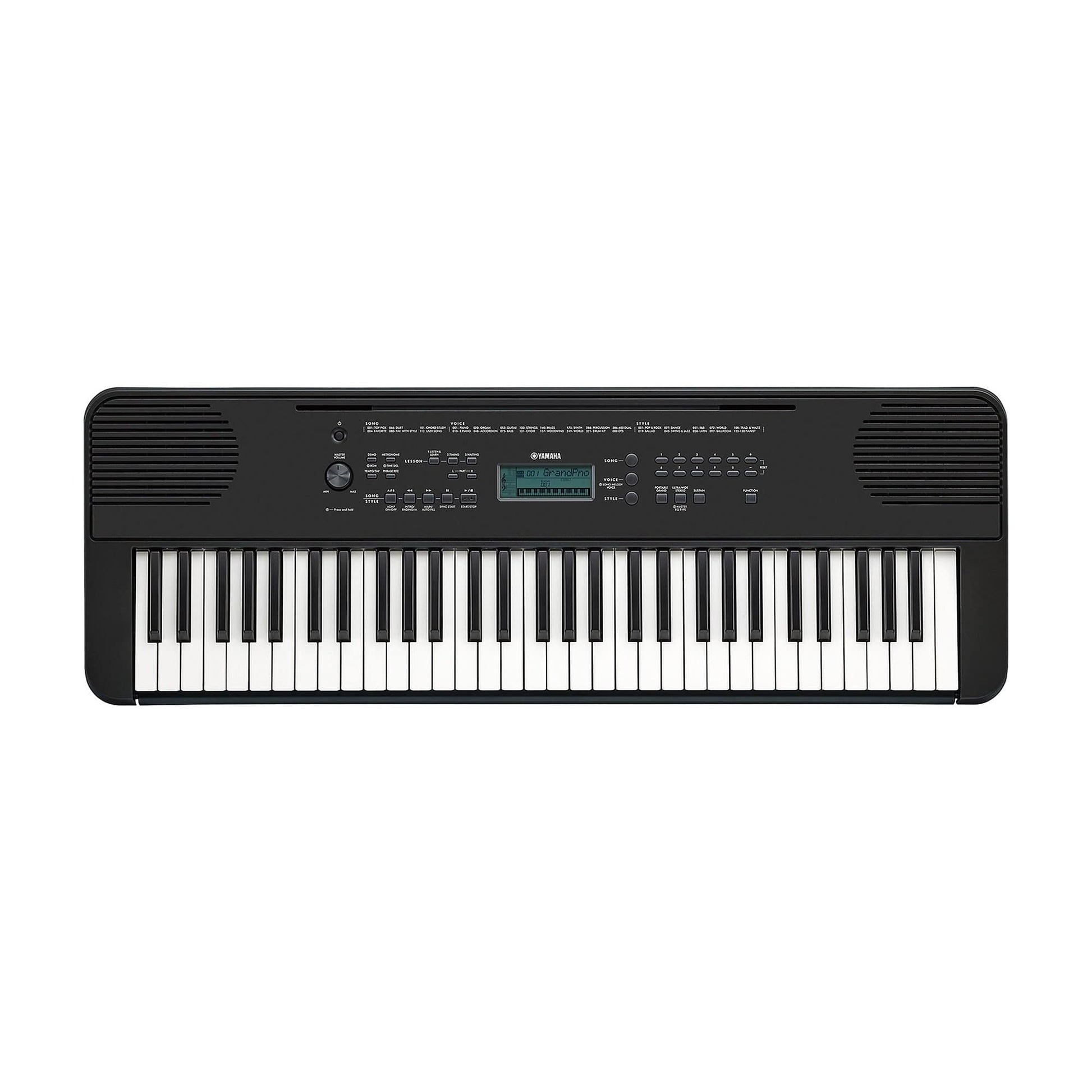 Yamaha PSRE360B 61- Key Portable Keyboard Black – Chicago Music Exchange