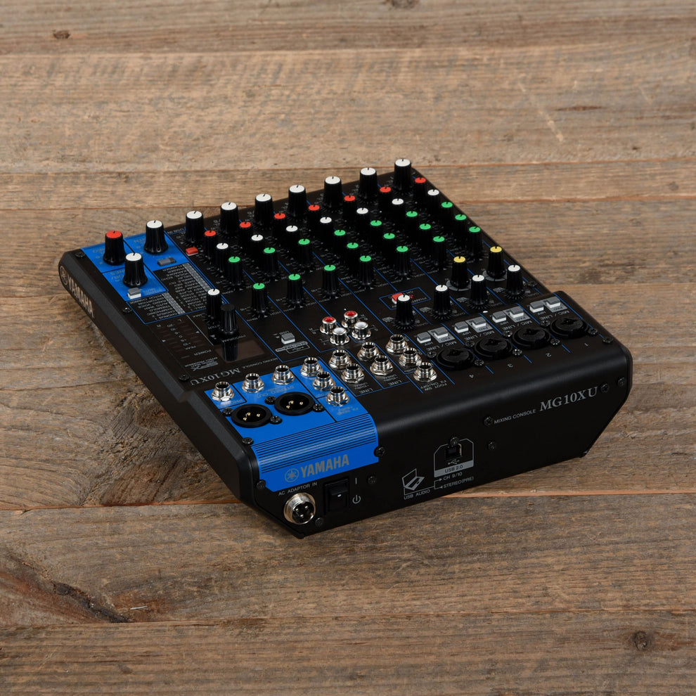 Yamaha MG10XU 10-Channel Mixer w/Effects – Chicago Music Exchange