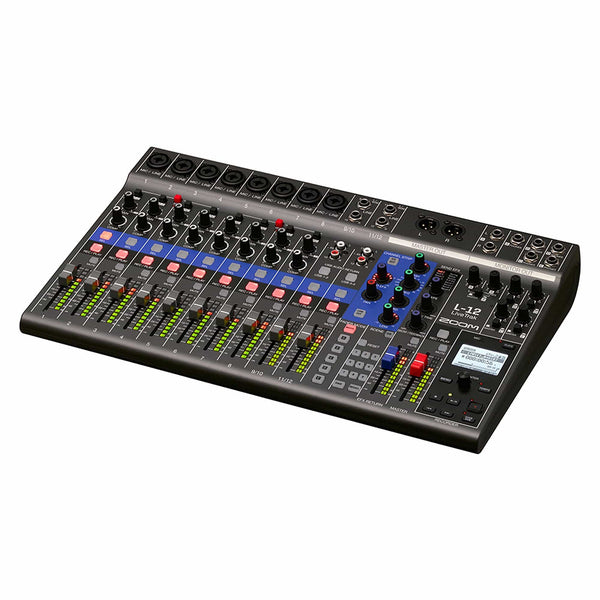 Zoom LiveTrak L-12 USB Audio Interface Digital Mixer – Chicago Music ...