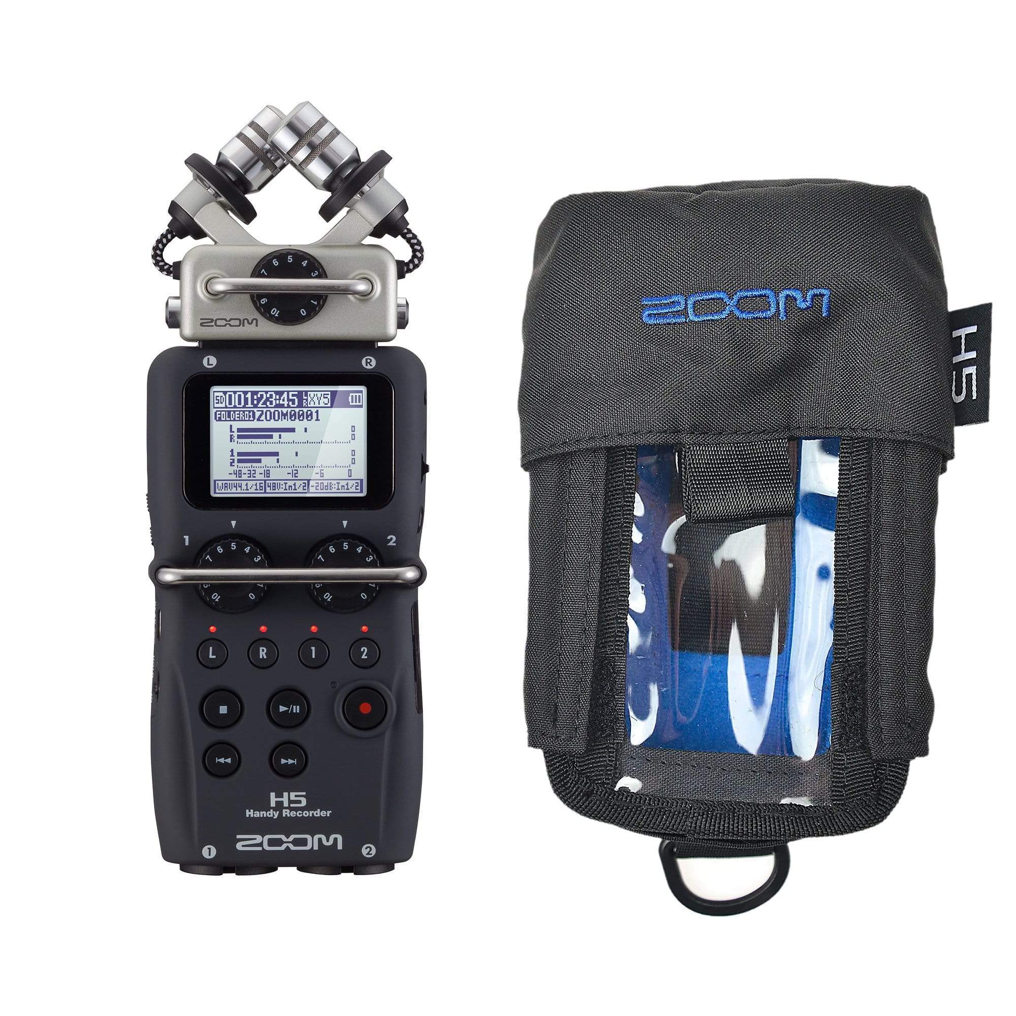 Zoom H5 Handy Recorder and Protective Case Bundle – Chicago Music Exchange